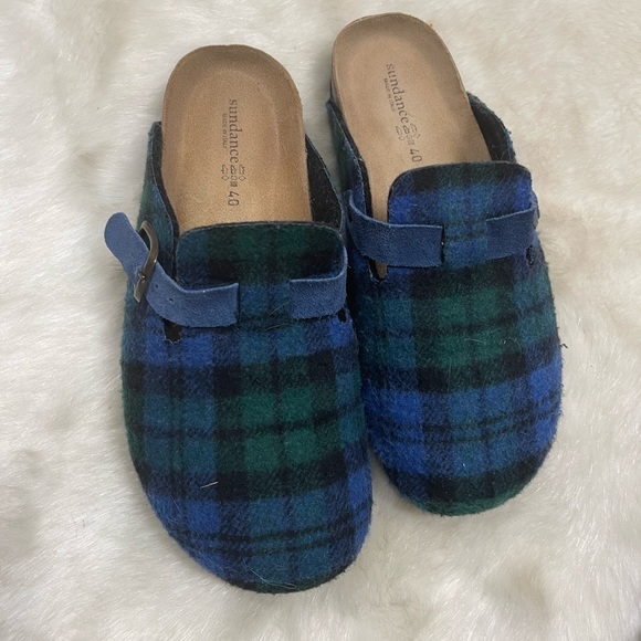 Sundance | Shoes | Sundance Plaid Wool Sandal | Poshmark